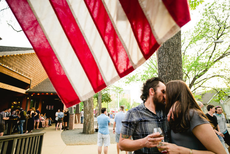LIBERTY BAR + BANGERS, AUSTIN ENGAGEMENT PHOTOS