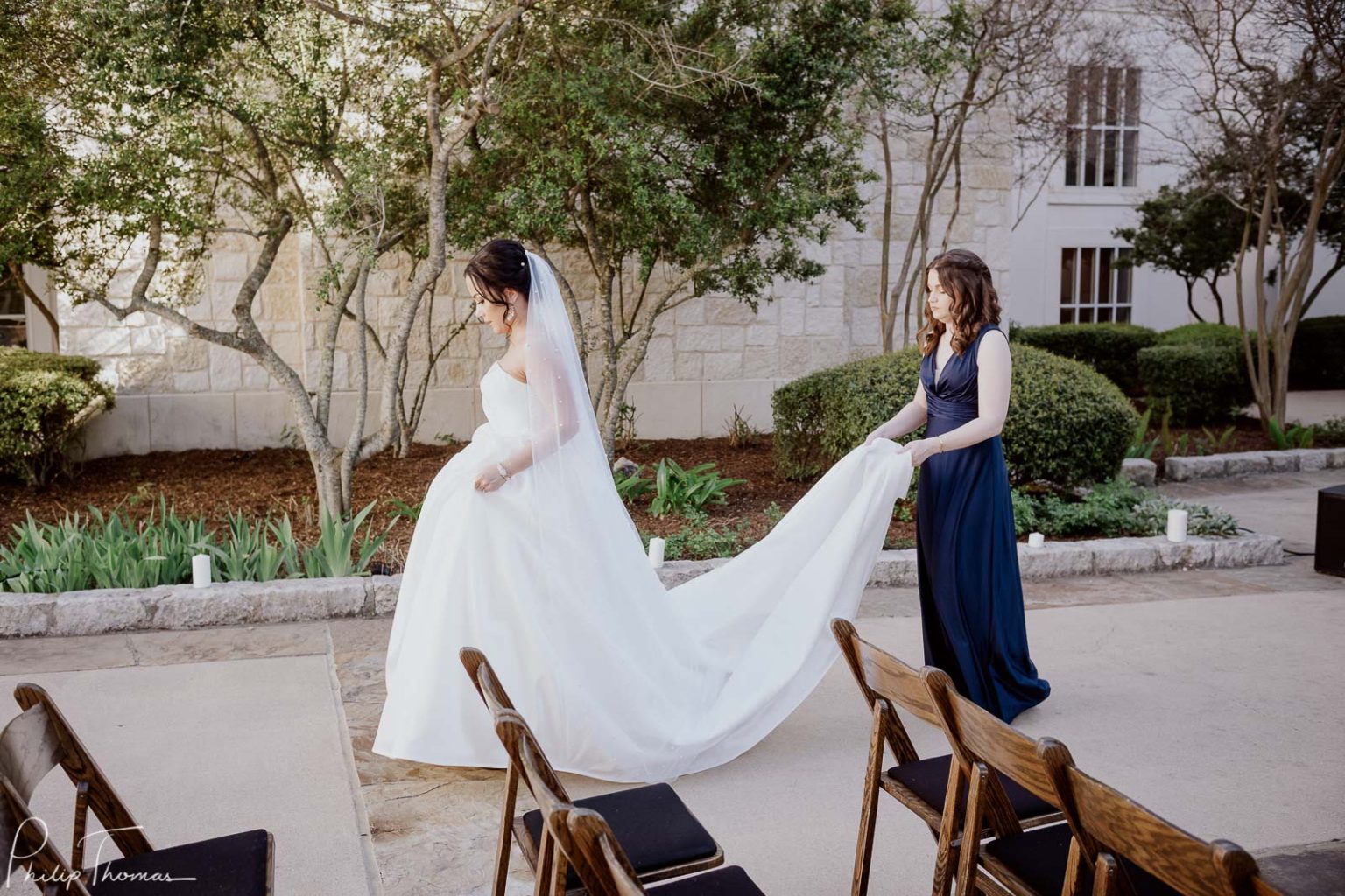 La Cantera Resort - El Fortin Lawn Wedding Reception | Tori + Ryan