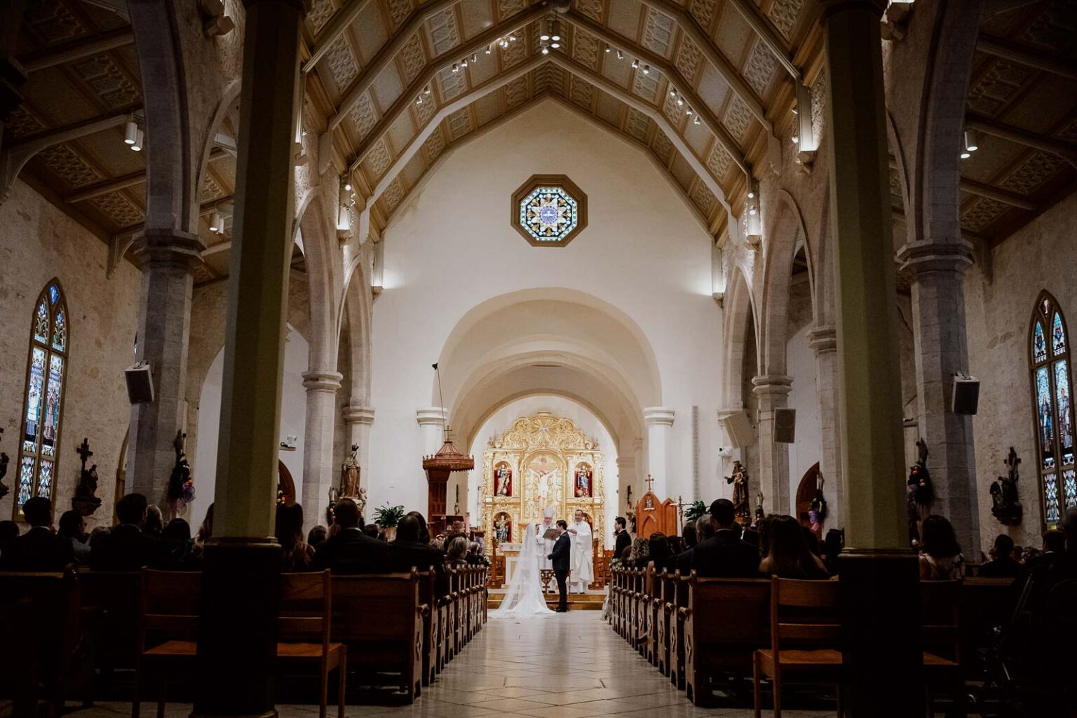San Fernando Cathedral Wedding + McNay Art Museum Reception