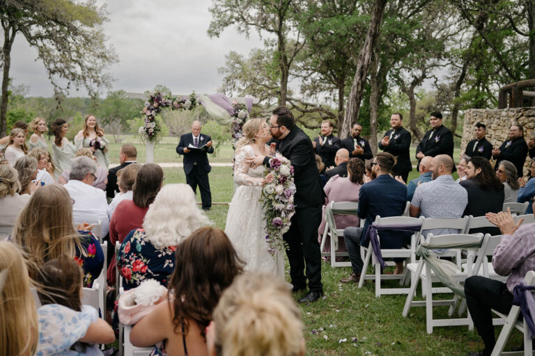 Wedding + Reception at Eagle Dancer Ranch - Hill Country - Michaela+Taylor